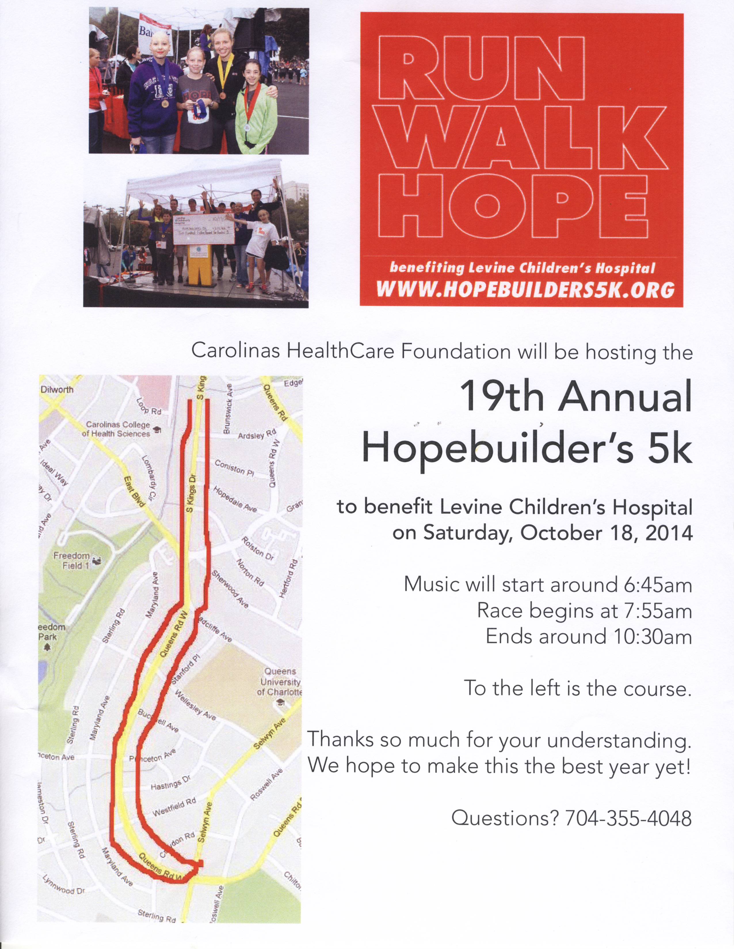 hopebuilder flyer - Myers Park Homeowners Association